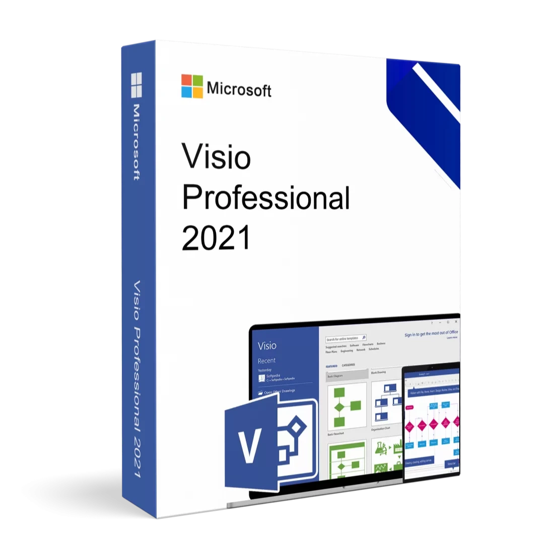 Visio Professional 2021 – PartnerHelper Cloud Store